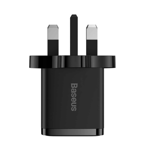 Baseus 30W 2U+C Compact Fast Charger UK (6M) - BaduDeal