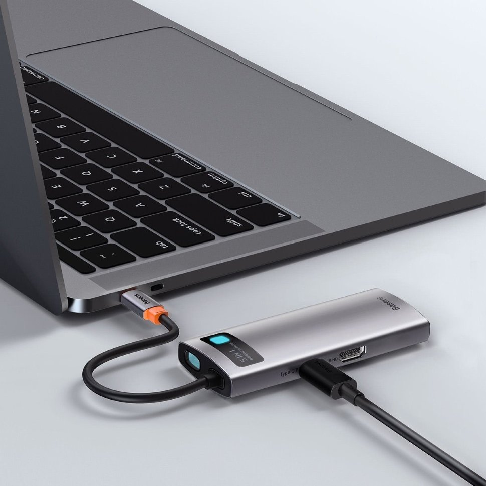 Baseus 5-in-1 Star Joy Series Multifunctional Type-C HUB Docking ...
