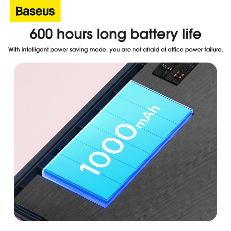 Baseus K02 Bluetooth 5.1 Wireless 3-Mode Mini Portable Keyboard for ...